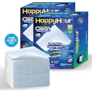 Pre Cut Eco Friendly Stain Fighting Laundry Detergent Sheets Fresh ...