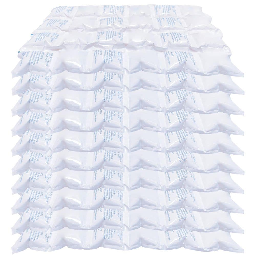 Reusable Ice Packs for Coolers, Shipping, and Lunch Bags : Leak-Proof ...