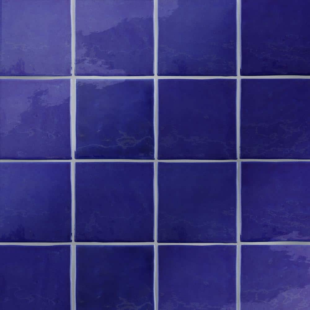 Merola Tile Viva Azul 4 in. x 4 in. Ceramic Wall Tile (5.28 sq. ft ...