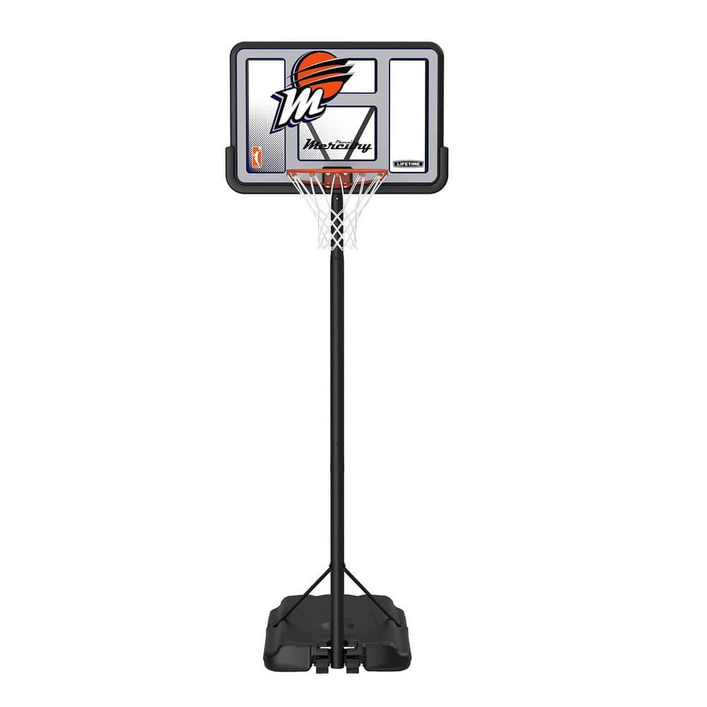 Lifetime WNBA Phoenix Mercury 44 in. Portable Basketball Hoop with ...