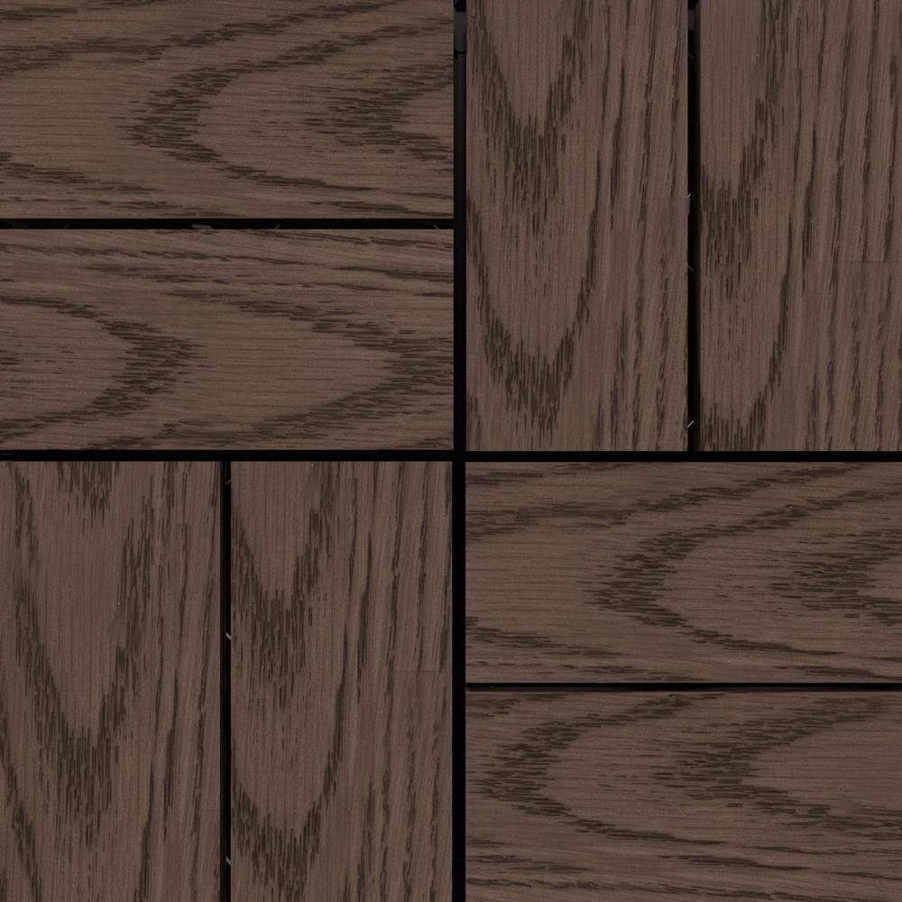 Reviews for ARK DESIGN 1 ft. x 1 ft. Quick Deck Outdoor Knurling Slat ...