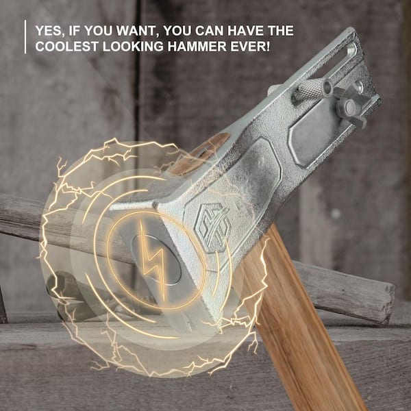 Laybus Iron Magnetic Roofing Hammer, Roof Ripper, Quick Installation of ...