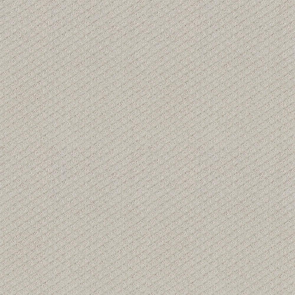 Lifeproof Aura - Gallery White - Beige 32.7 oz. Nylon Pattern Carpet ...