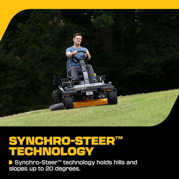 Cub Cadet Ultima ZTS1 42 in. 547 cc IntelliPower Engine Dual Hydro ...