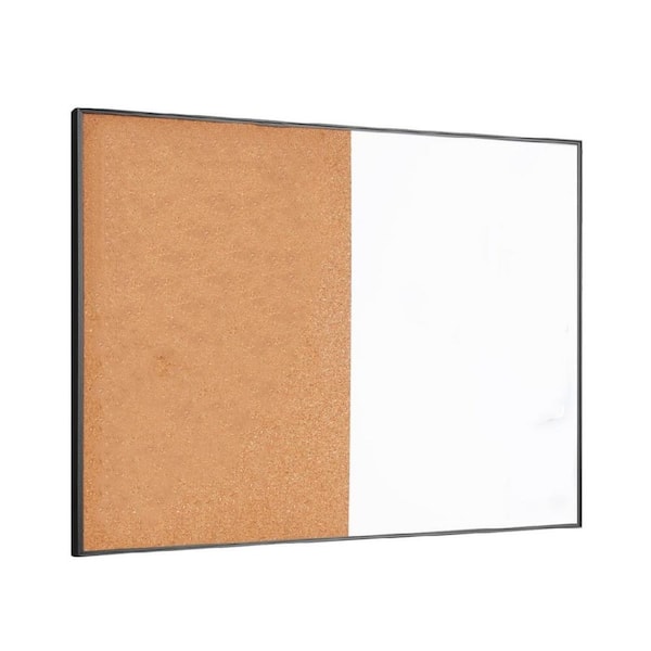 18 in. x 24 in. Black Metal Framed Memo Board HDD17RSKQK - The Home Depot