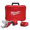 Milwaukee M12 12V Lithium-Ion Cordless PVC Shear Kit with One 1.5 Ah ...