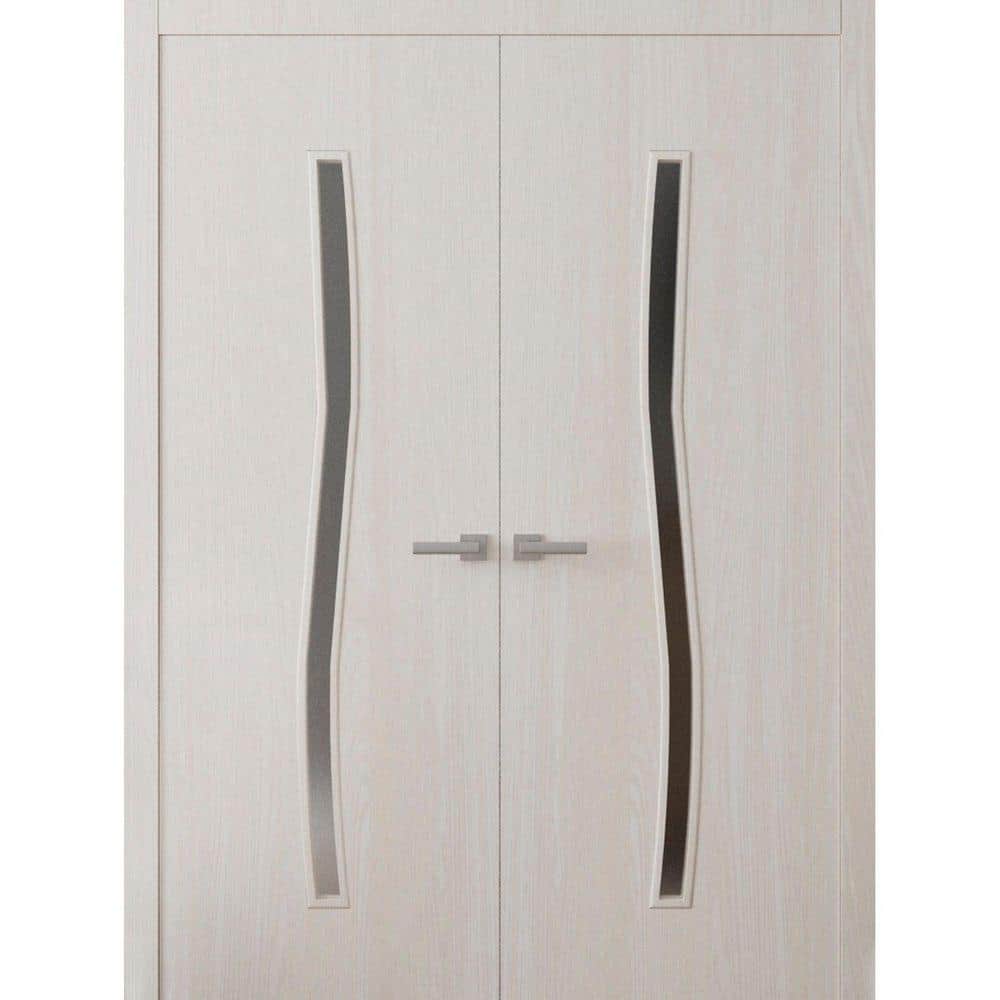 Sartodoors 3012 48 in. x 80 in. Sold Core Ash Franko Color Wood ...