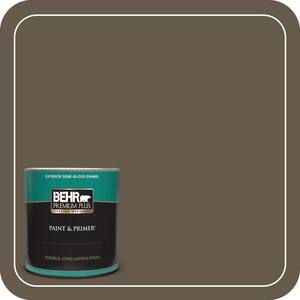 BEHR MARQUEE 1 gal. #740D-7 Frontier Shadow Flat Exterior Paint ...