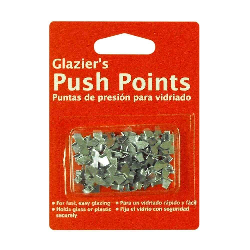 PLASKOLITE Glazing Push Points RD-12 - The Home Depot