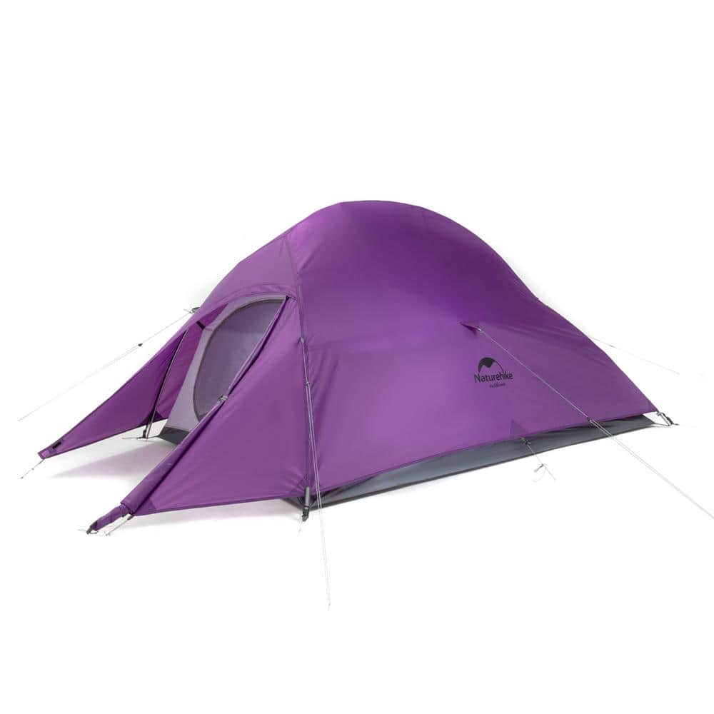 Cesicia 1-Person Easy Up Camping Sport Dome Tent in Purple W-FXO-20 ...