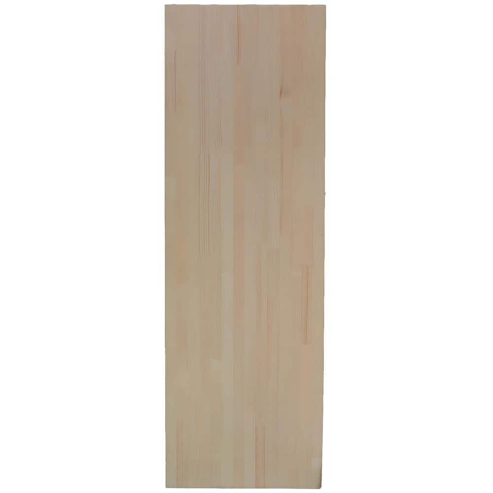 3/4 in. x 16 in. x 8 ft. Natural Wood Red Pine Common Softwood Boards ...