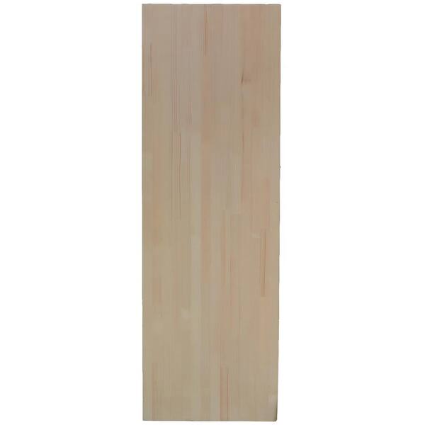 5/8 in. x 16 in. x 4 ft. Natural Wood Red Pine Common Softwood Boards ...