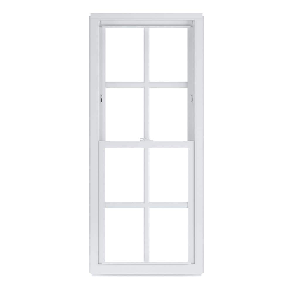 Reviews for American Craftsman 24 in. x 54 in. 50 Series White Double ...