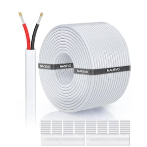 Southwire 250 ft. 12/2 Black Stranded CU Low-Voltage Landscape Lighting ...