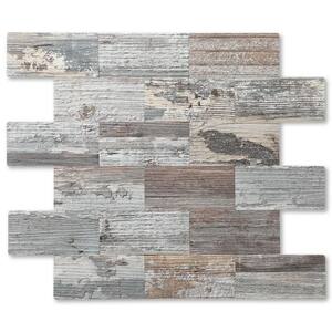 Yipscazo Marble Collection Light Rustic 12 in. x 12 in. PVC Peel and Stick Tile (5 sq. ft./5 ...