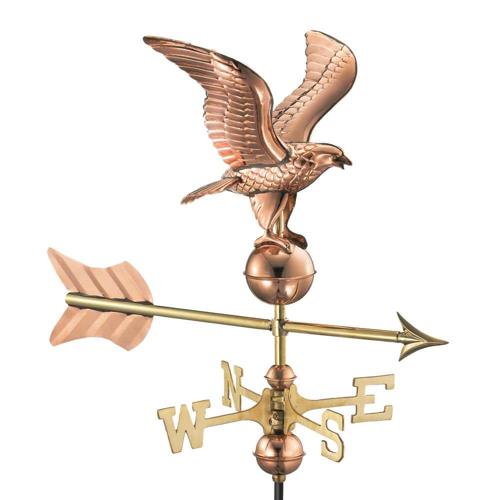 Good Directions Eagle Cottage Weathervane, Copper 0815PSR - The Home Depot