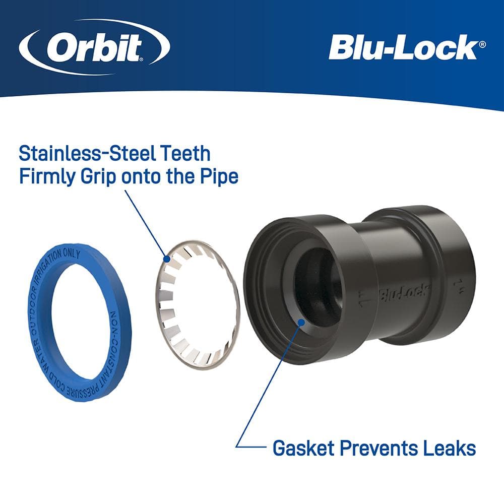 Orbit 1/2 in. Blu-Lock 3X Tee 31977H Best Deals and Price History at ...
