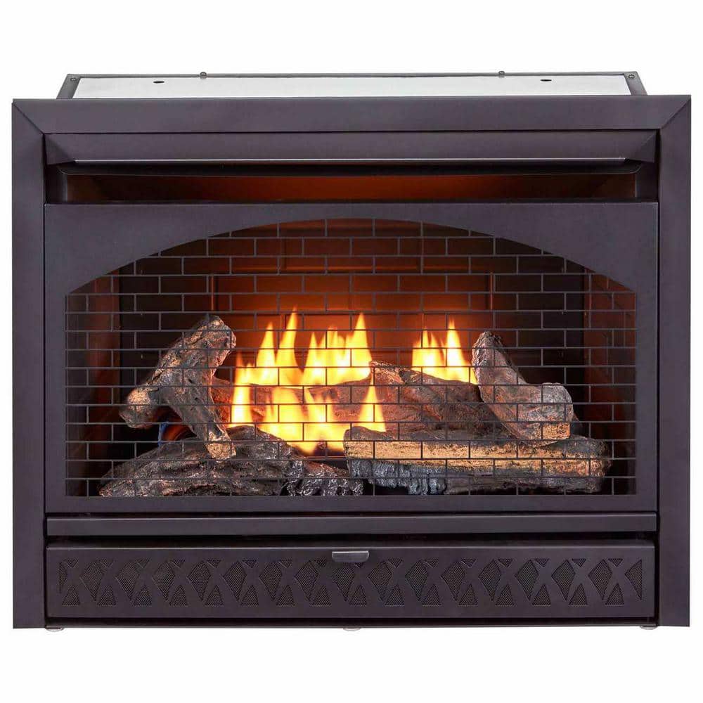 ProCom 26,000 BTU Vent Free Dual Fuel Propane and Natural Gas Indoor ...