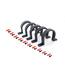 POWERTEC 1/4 in.-20, 4-Point Stud Knob (5-Pack) QNB3008