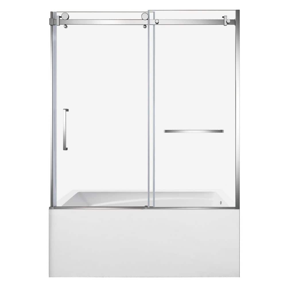 Kingston Brass 60 in. x 32 in. Acrylic Rectangular Alcove Soaking ...