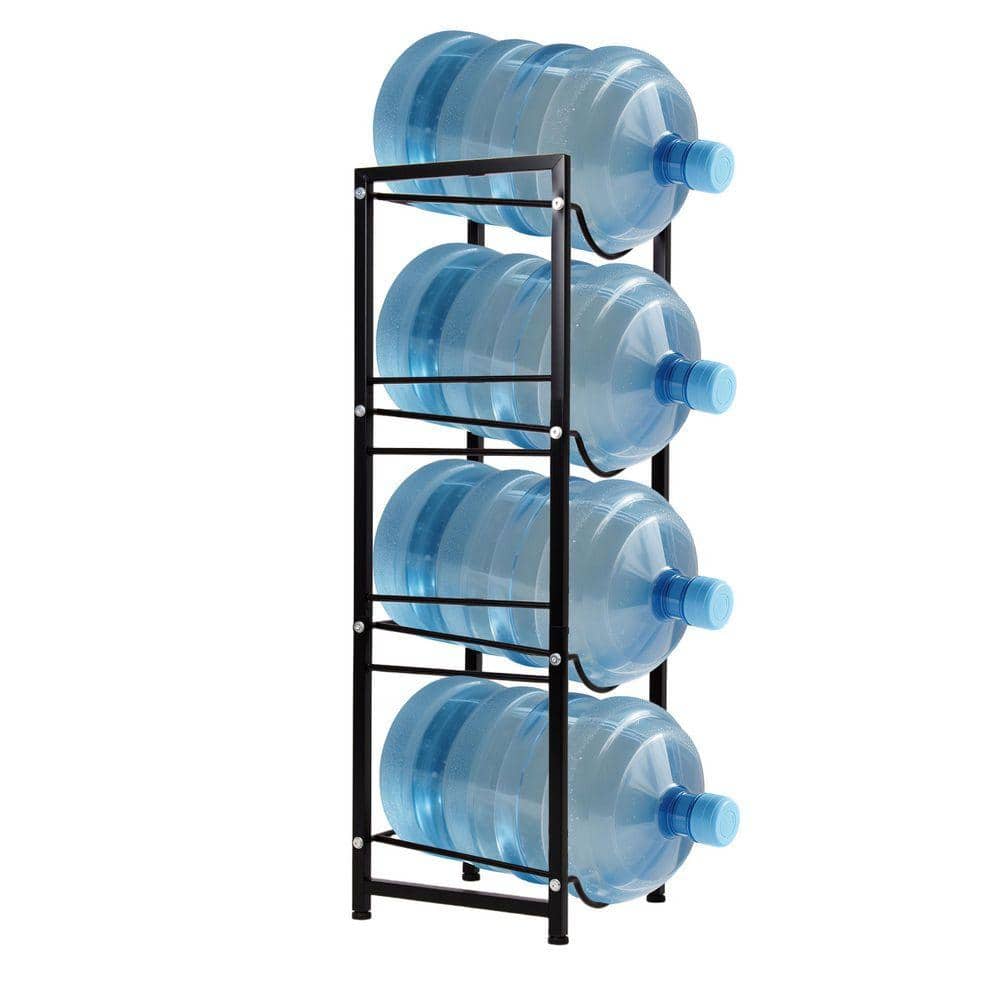 Sttoraboks 4-Tier Bottle Storage for 5 gal. Water Dispenser and Jug ...