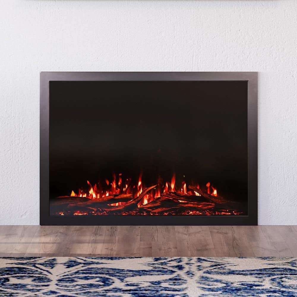 Modern Ember Highmark Traditional 44 in. Electric Fireplace Insert ...