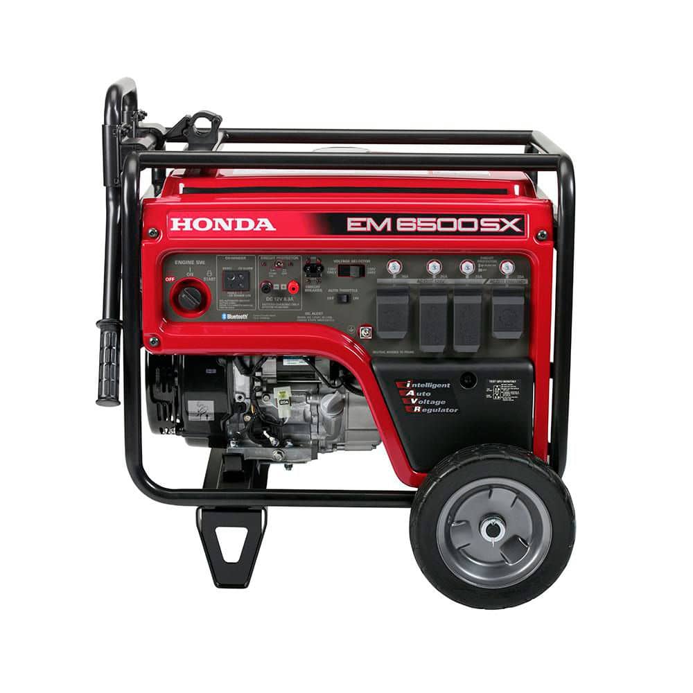 Honda 7000/5500-Watt Electric and Recoil Start Gasoline Portable ...