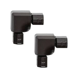 TrimMaster Stone Gray 3/8 in. Bullnose Outside Corner Tile Edging Trim ...