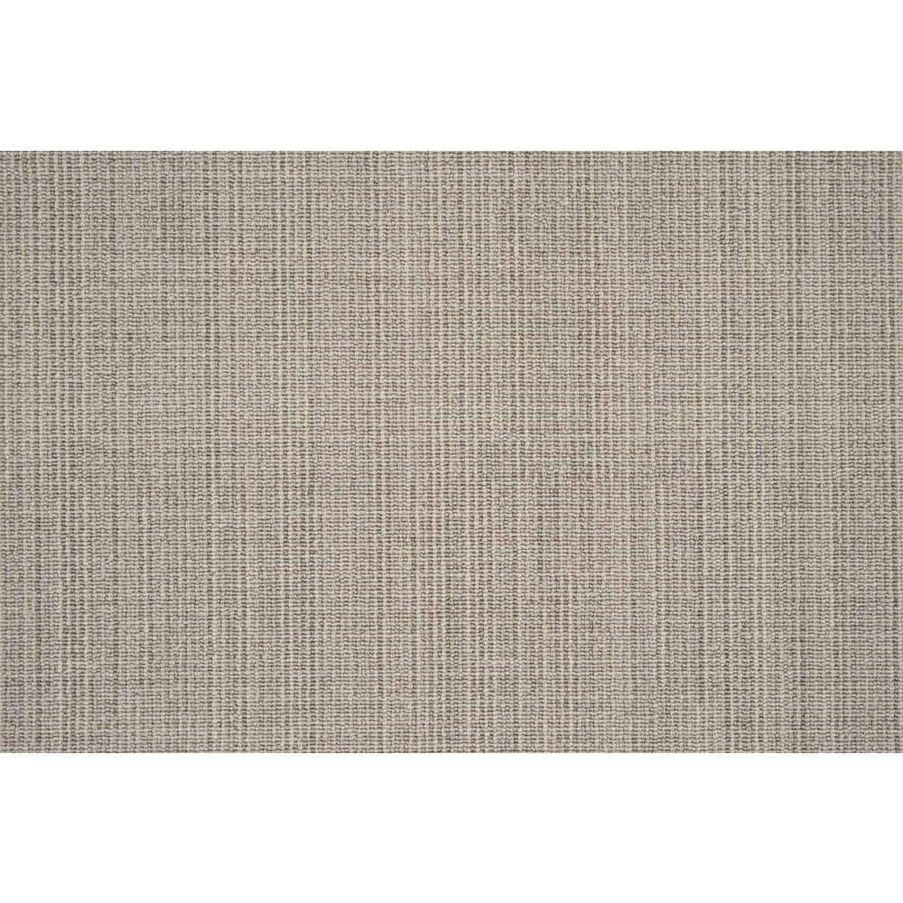 Natural Harmony Modish Outlines - Steel - Gray 13.2 ft. 32.44 oz. Wool ...