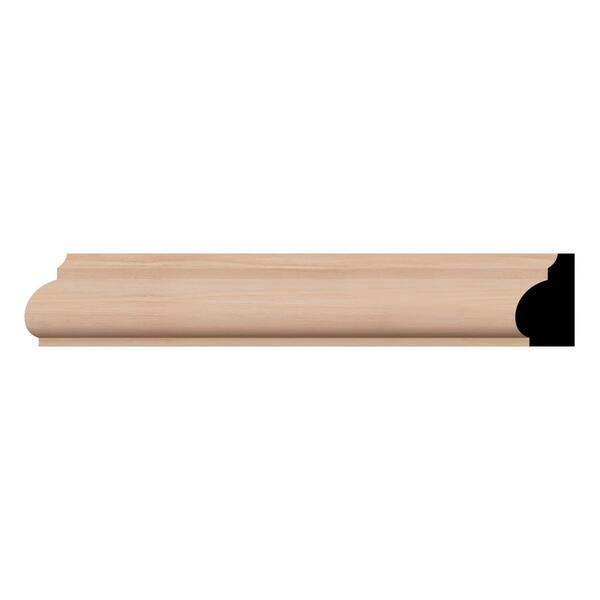 Ekena Millwork WM1201 11/16 in. D x 1-1/4 in. W x 96 in. L Americraft ...