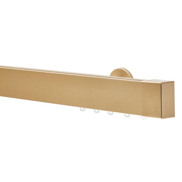 Art Decor Kontur ALU Pro 72 in. Non-Adjustable 2 in. Single Traverse ...