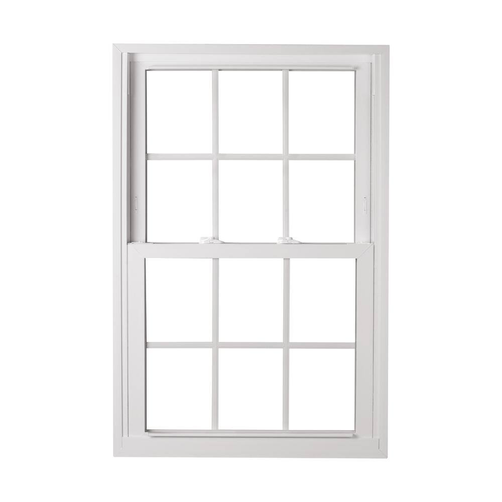 American Craftsman 30.75 in. x 57.25 in. 70 Pro Double Hung Buck Vinyl ...