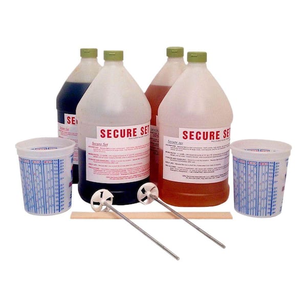 Secure Set 3 Gal. Concrete Alternative-High Density Polyurethane Post ...