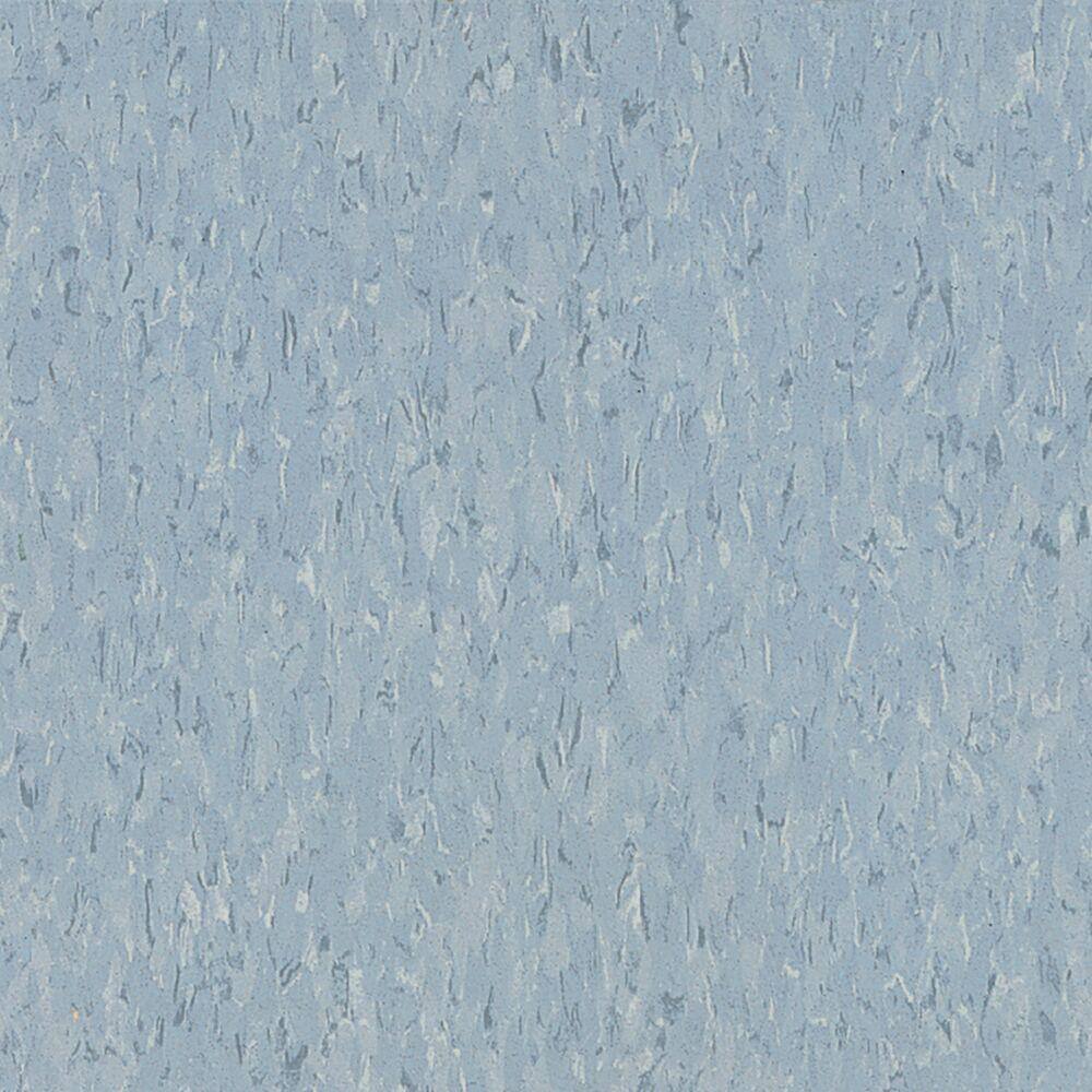 Armstrong Flooring Imperial Texture VCT 12 in. x 12 in. Lunar Blue ...