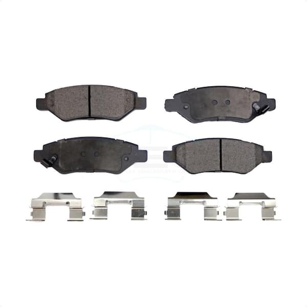 TEC Rear Ceramic Disc Brake Pads For Cadillac SRX Chevrolet Camaro CTS ...