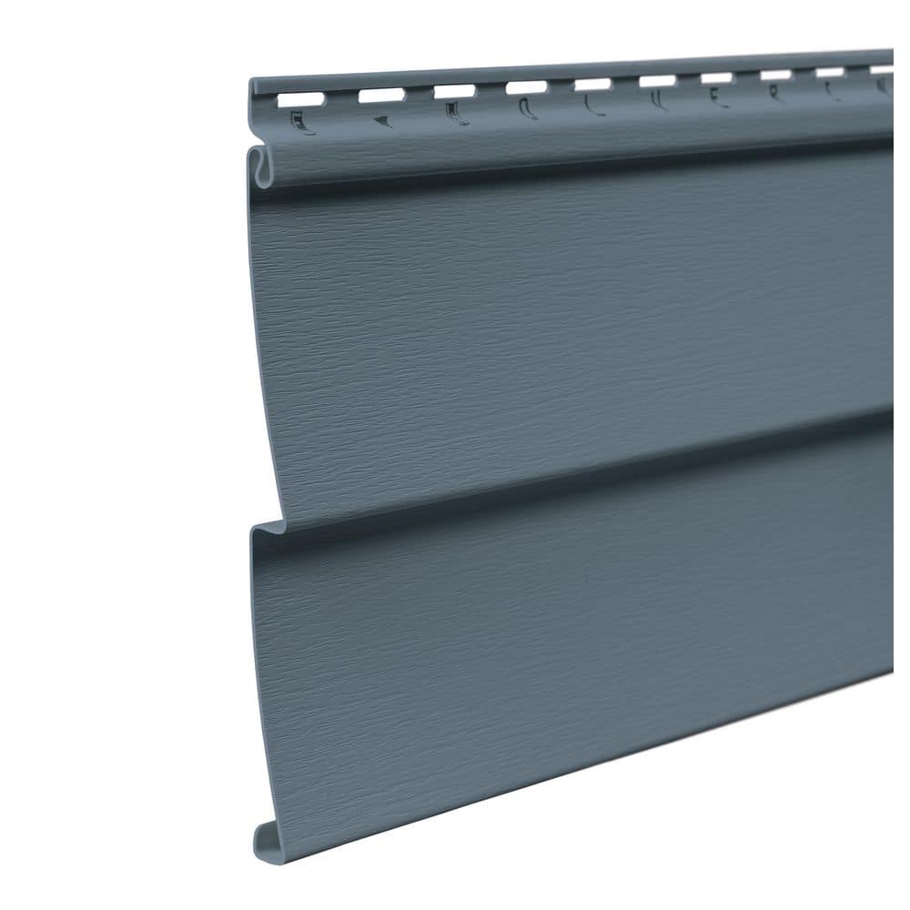 Wolverine Wildcreek 8 in. x 150 in. Blue Storm Double 4 in. Vinyl Lap ...