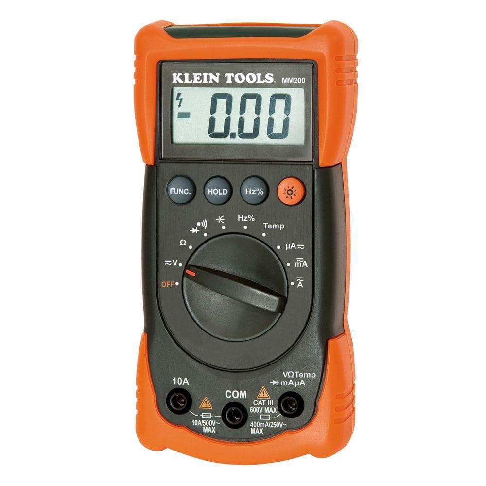 Klein Tools Digital Multimeter MM200 - The Home Depot