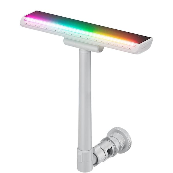 Oyezvary Solar-Powered Pool Fountain with 10-Color LED Lights ...