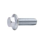 Everbilt M8-1.25 x 25 mm Zinc-Plated Steel Flange Bolt (2 per Bag ...