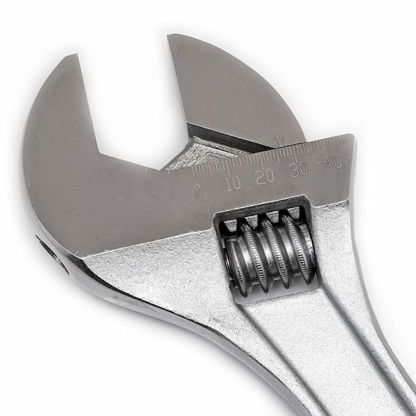 Crescent 15 in. Chrome Adjustable Wrench AC215VS The Home Depot
