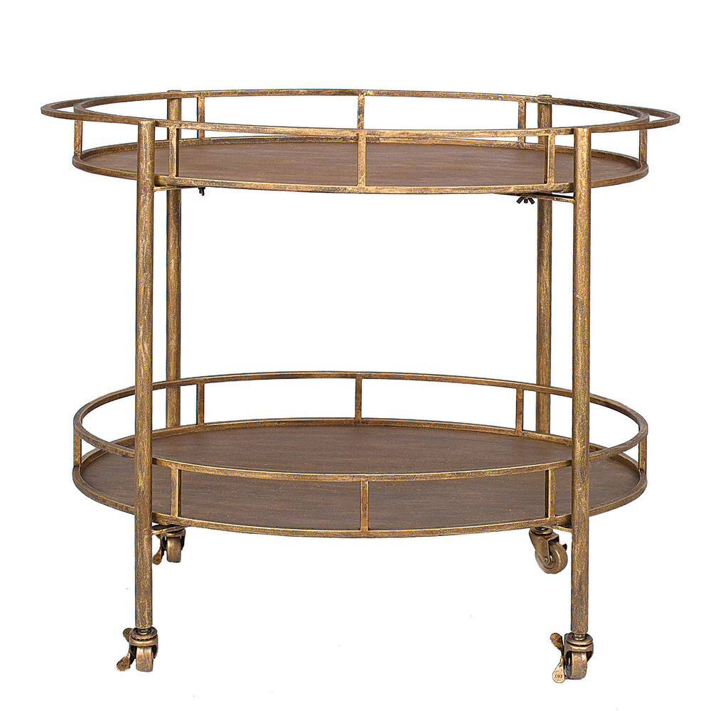 Have a question about Storied Home Eliza Gold Bar Cart? - Pg 1 - The Home Depot