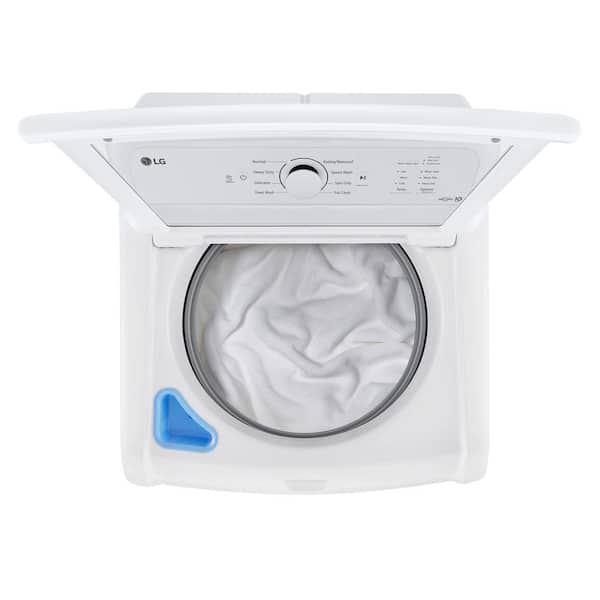 LG 4.3 cu. ft. Top Load Washer in White with SlamProof Glass Lid ...