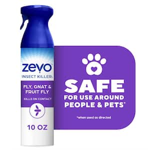 ZEVO 10 oz. Ant, Roach, and Spider Insect Killer Aerosol Spray ...