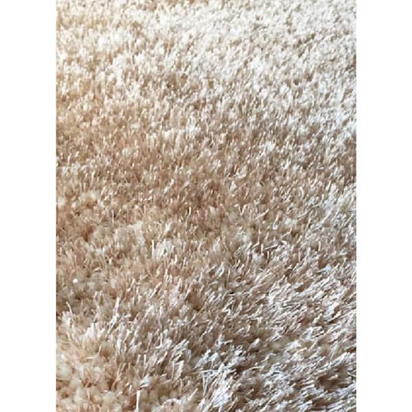 Amazing Rugs "Chubby Shaggy" Hand Tufted 5 ft. x 7 ft. Area Rug NS2010 ...