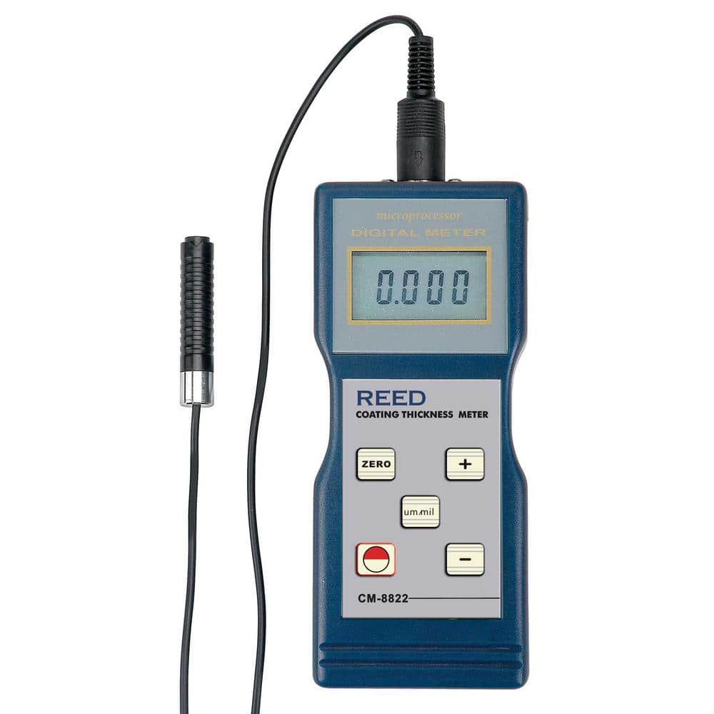 REED Instruments Coating Thickness Gauge CM-8822 - The Home Depot