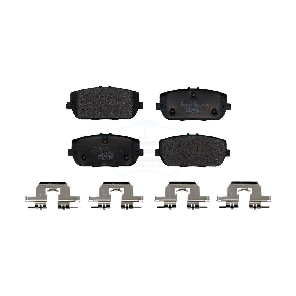 TEC Rear Ceramic Disc Brake Pads For Mazda MX-5 Miata Fiat 124 Spider ...