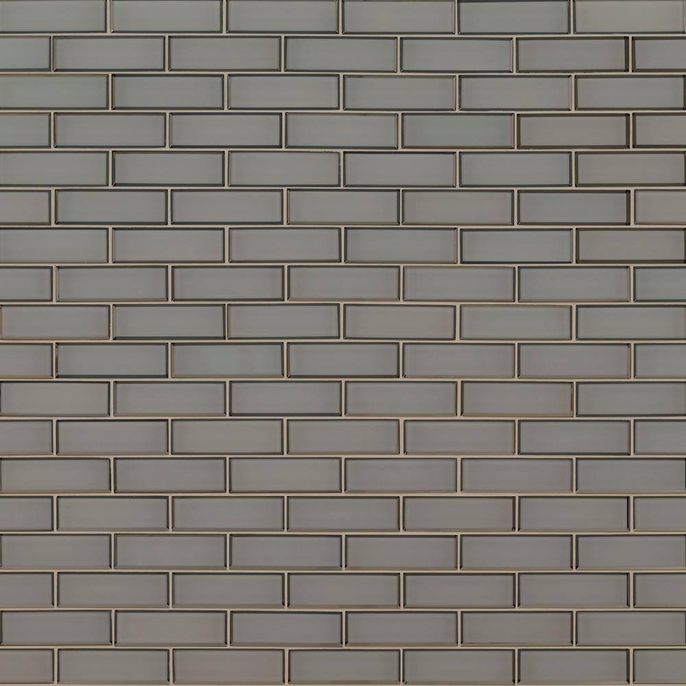 Reviews for MSI Champagne 4 in. x 12 in. Beveled Glass Subway Wall Tile ...