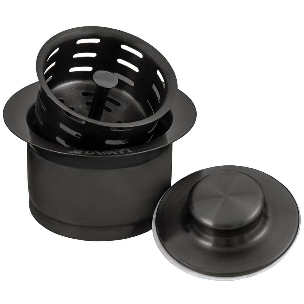 Ruvati 3.5 in. Kitchen Sink Extended Garbage Disposal Flange and Deep ...