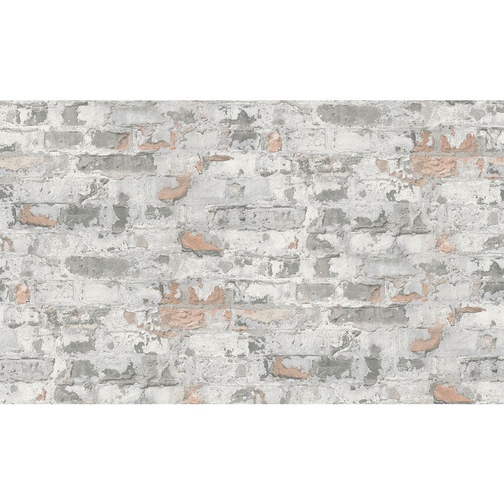 Bricks and More Collection Grey Industrial Chic Brick Matte Finish ...