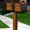 Mail Boss Mail Manager X2 Locking Mailbox Combo Kit with In-Ground Post ...